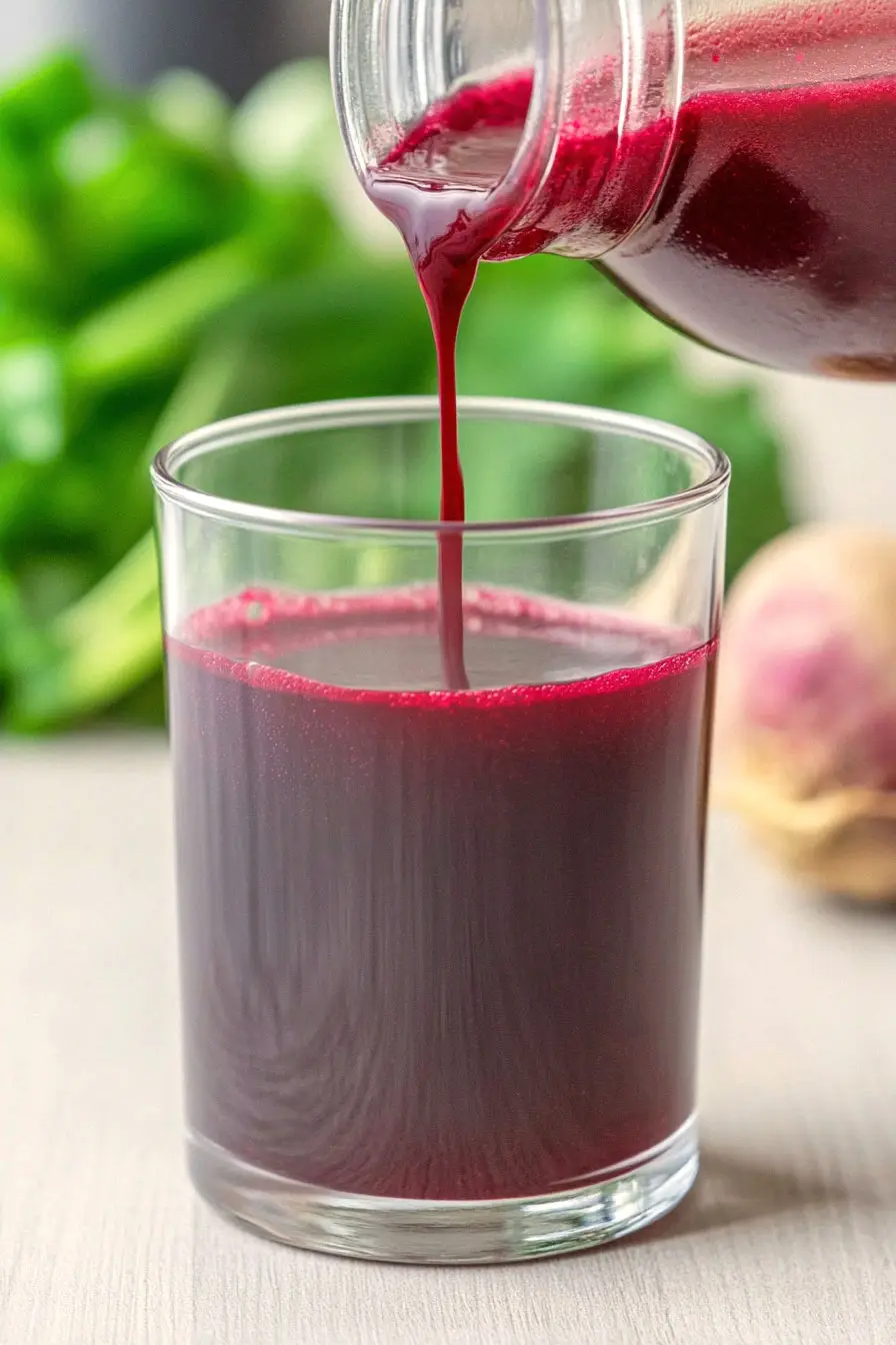 Refreshing Beet Juice Shots