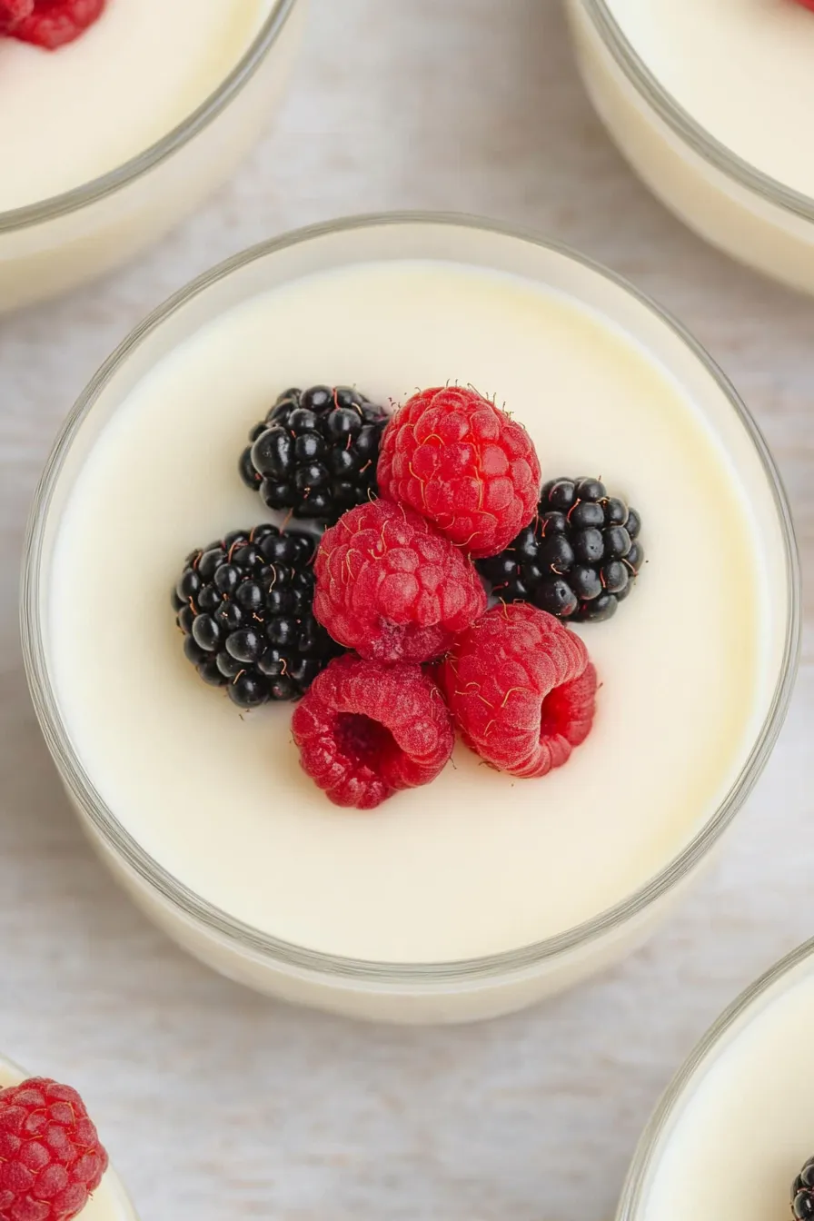 Quick Vanilla White Chocolate Mousse