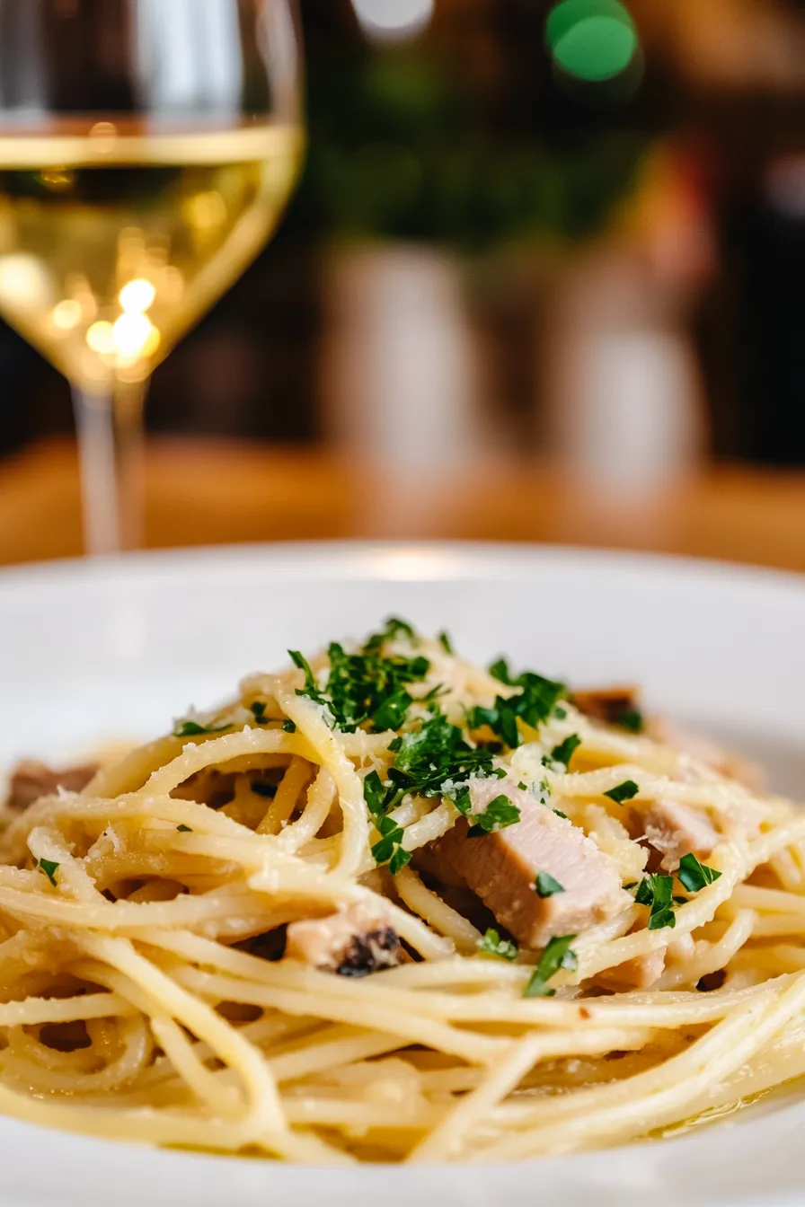 Savory Canned Tuna and Lemon Pasta