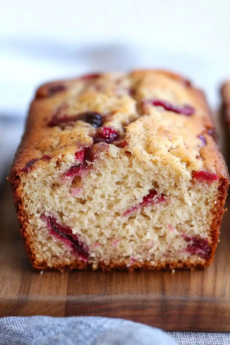Moist Rhubarb Quick Bread