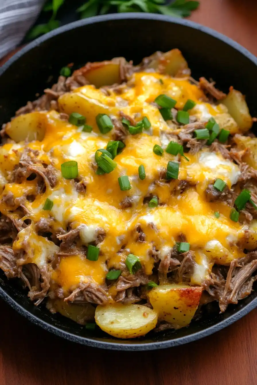 Healthy Pot Roast Breakfast Hash
