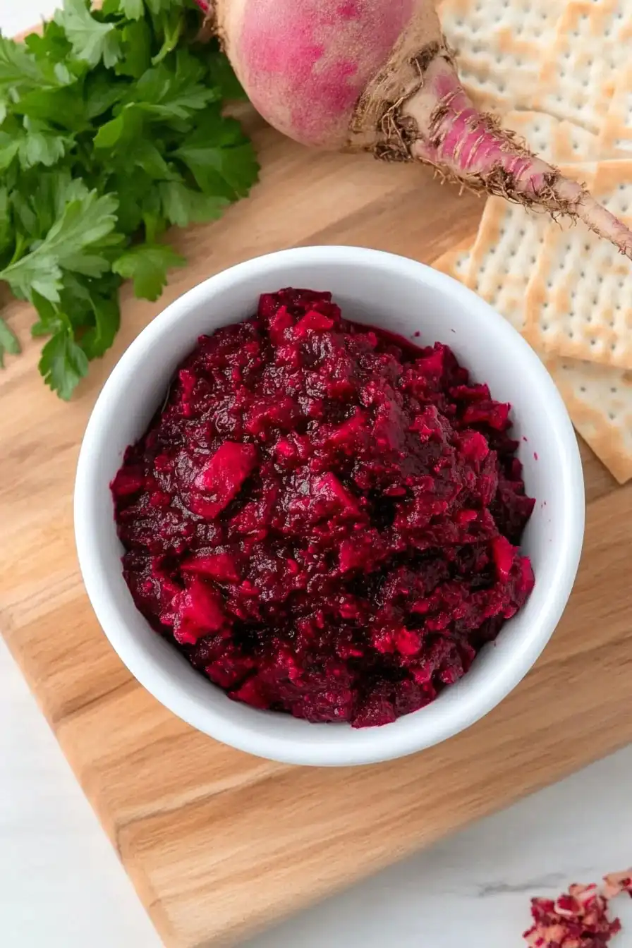 Spicy Beet Horseradish Sauce