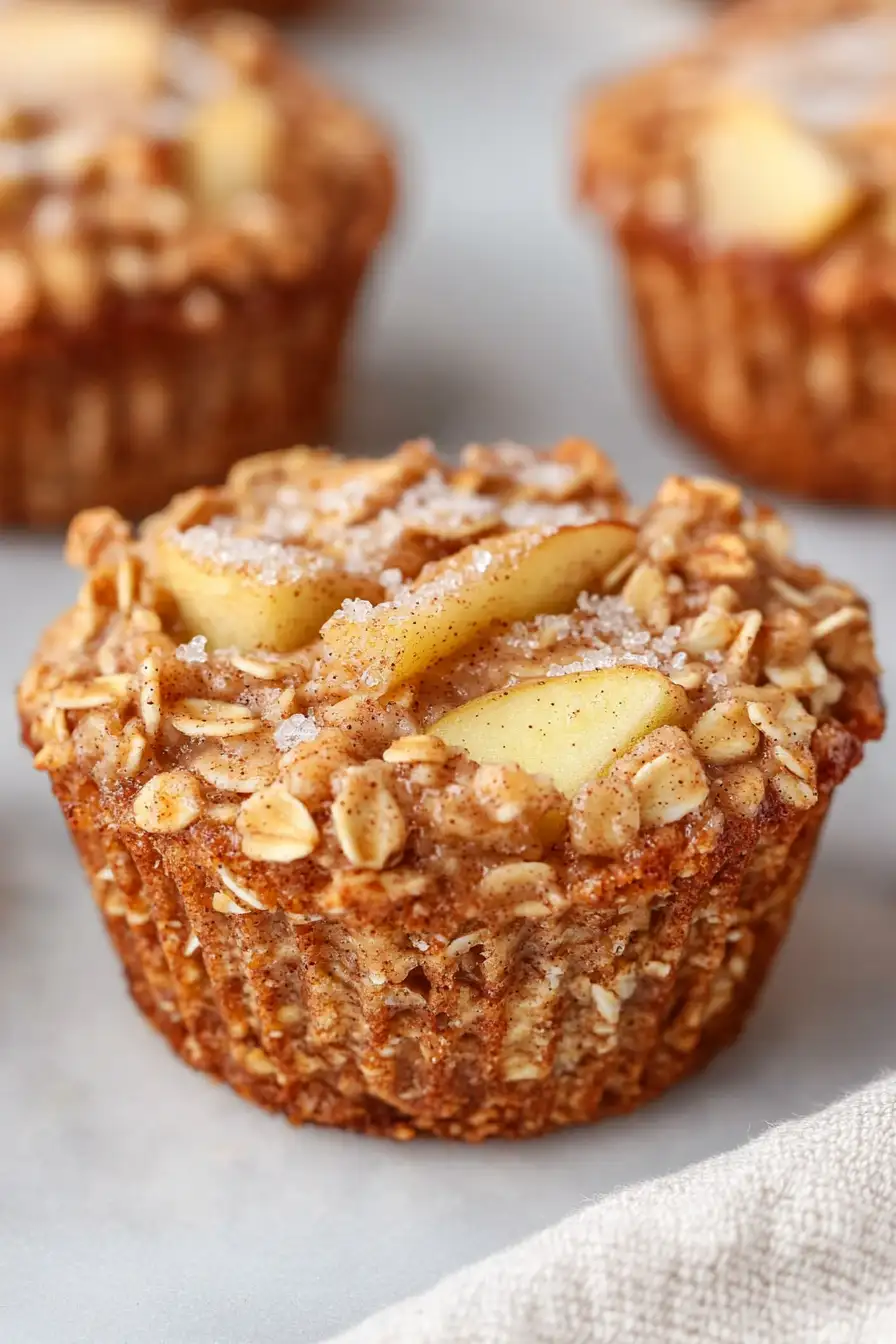 Tasty Baked Apple Cinnamon Oatmeal Cups