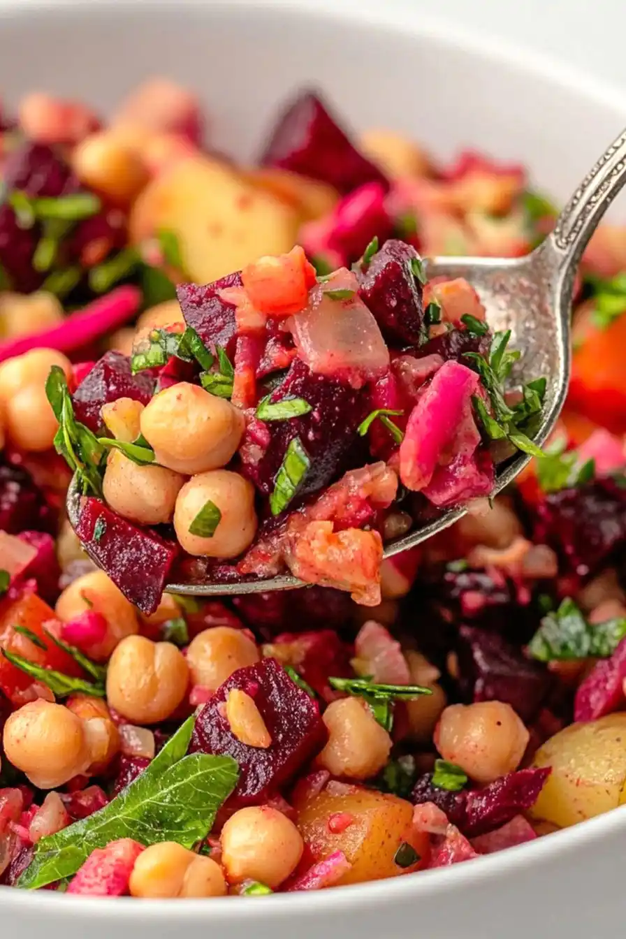 Healthy Beet and Potato Salad