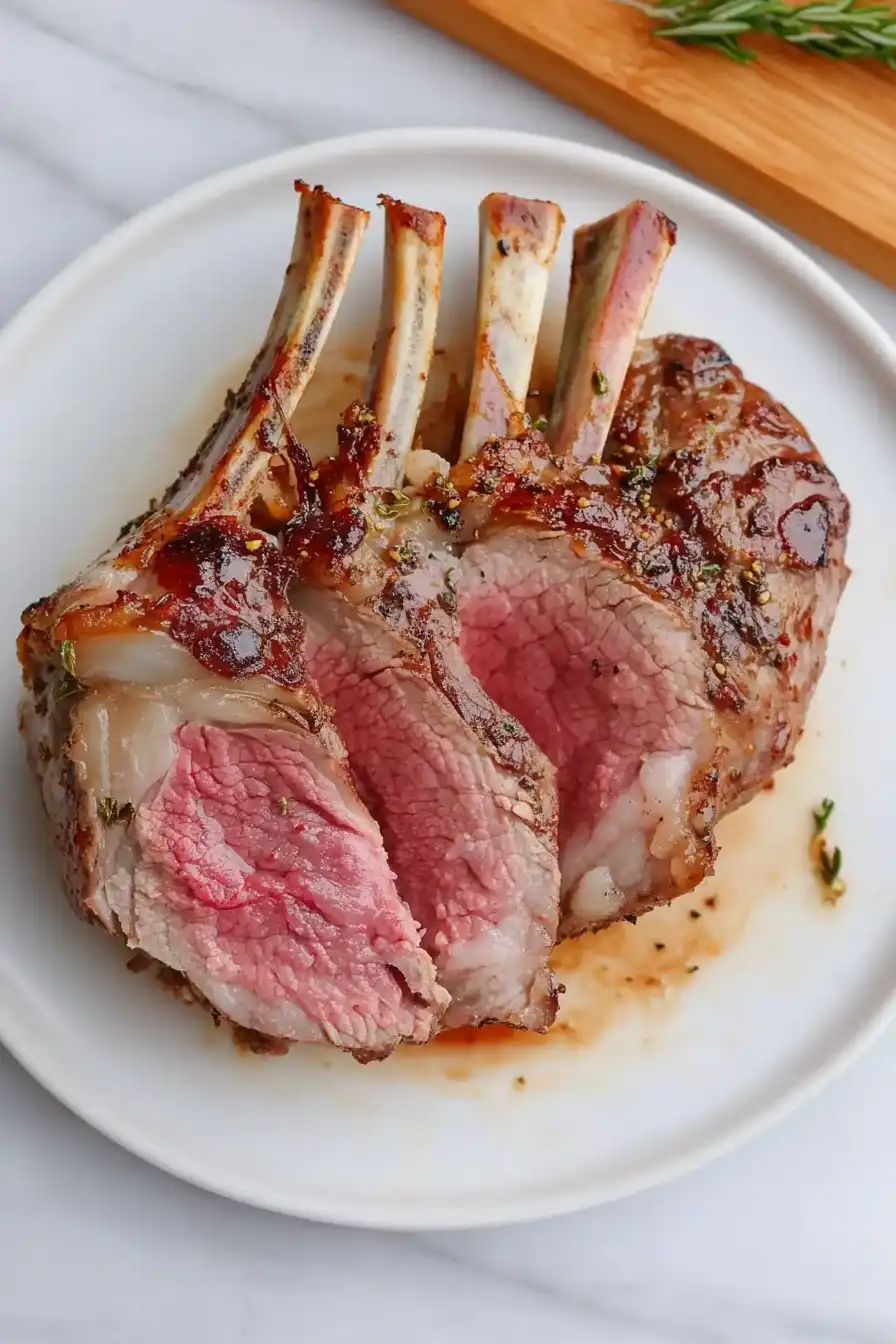 Elegant Pan Seared Rack of Lamb