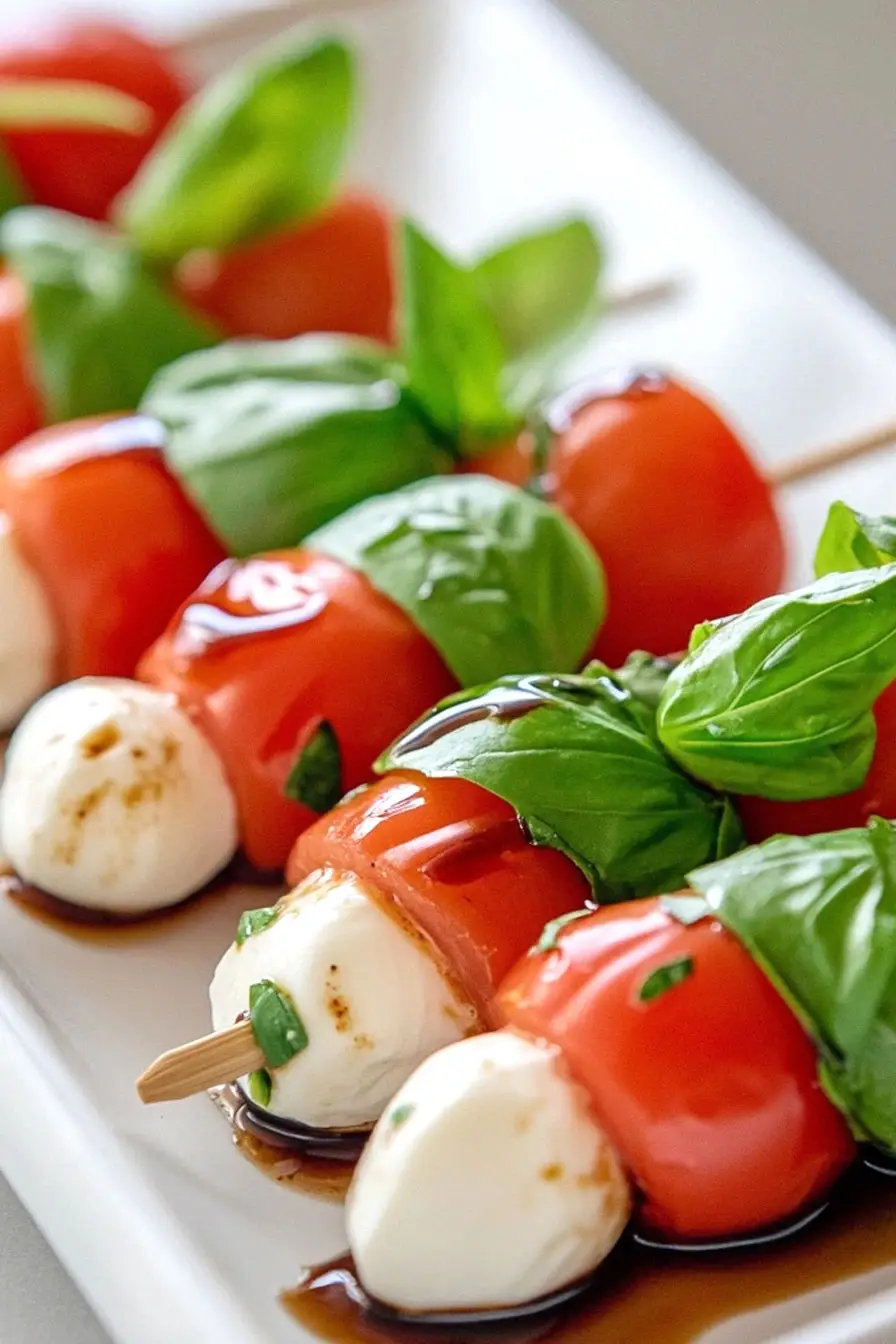 Best Caprese Salad Skewers