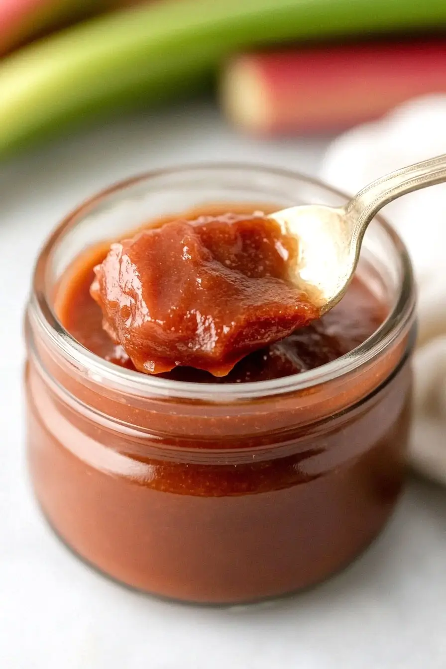 Easy Rhubarb Butter Recipe