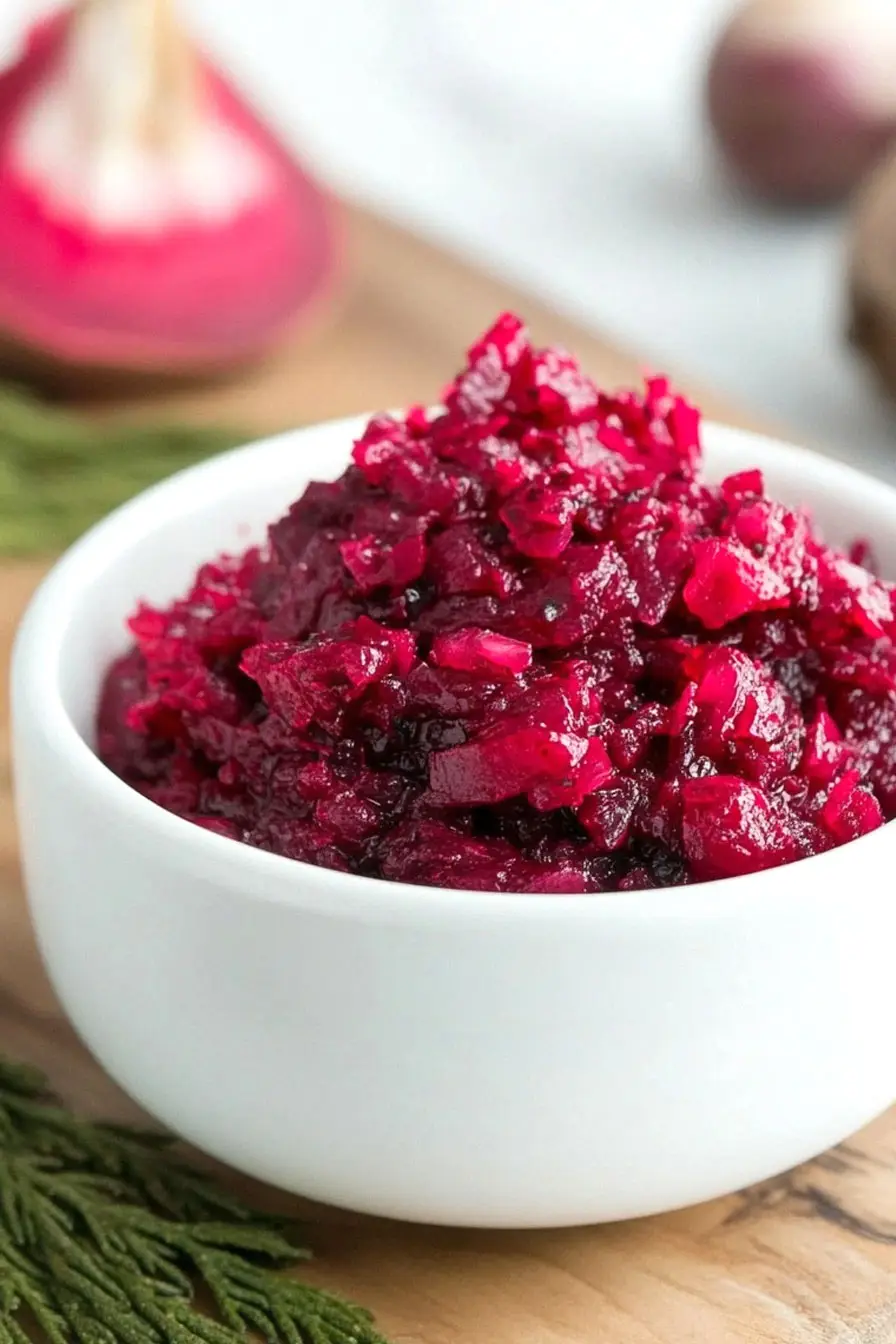 Quick Beet and Horseradish Relish