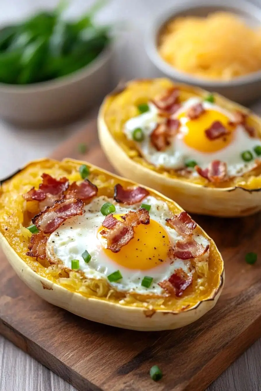 Fluffy Breakfast Spaghetti Squash Recipe