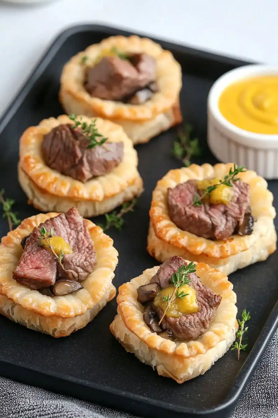 Easy Beef Wellington Canape Recipe