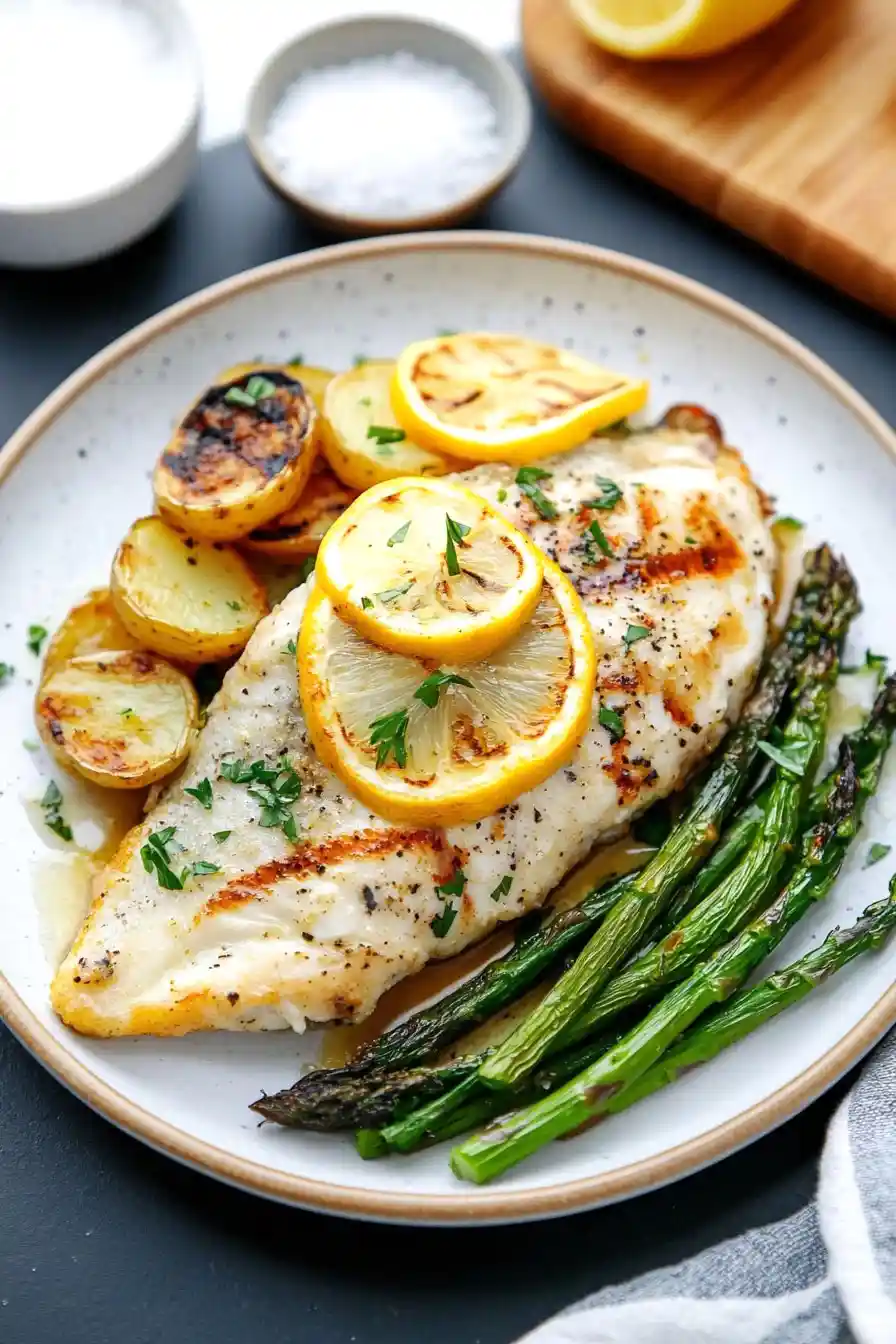 Perfectly Grilled Orange Roughy