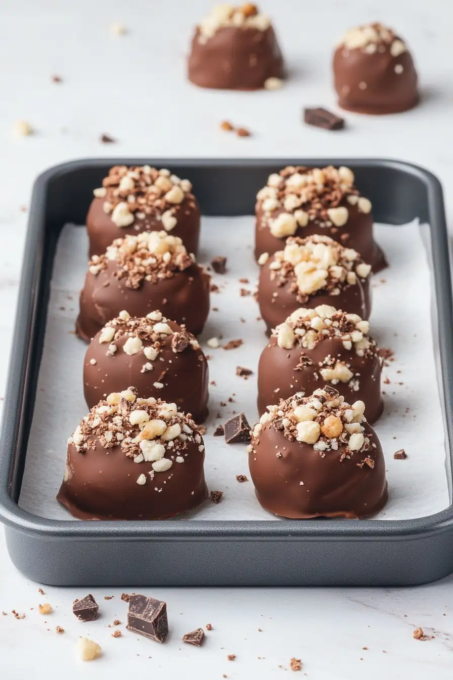Easy Chocolate Eclair Truffles