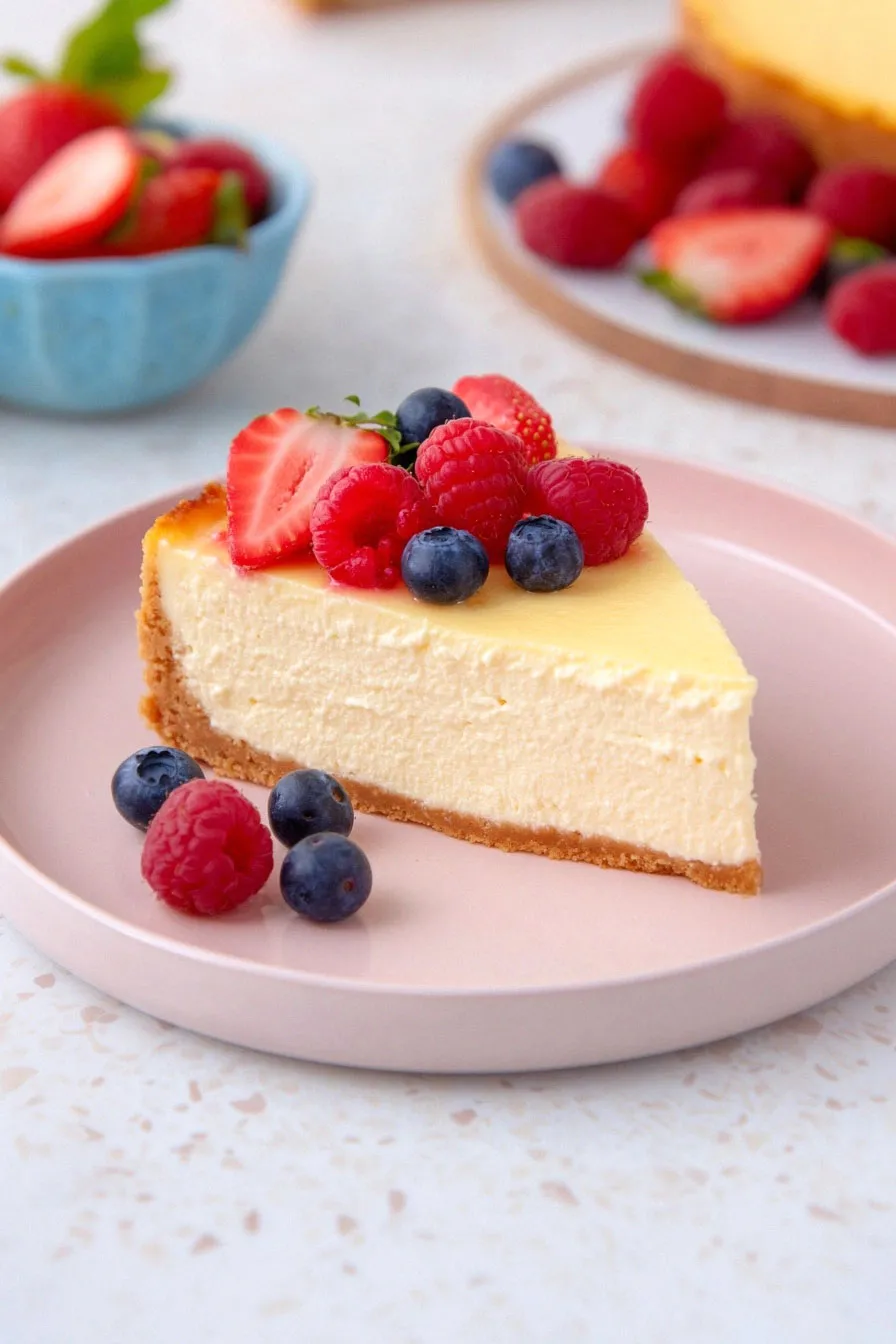 Indulgent Ricotta Cheesecake