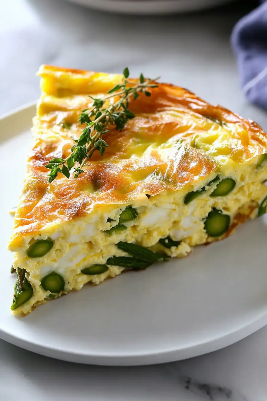 Protein-Packed Asparagus Frittata