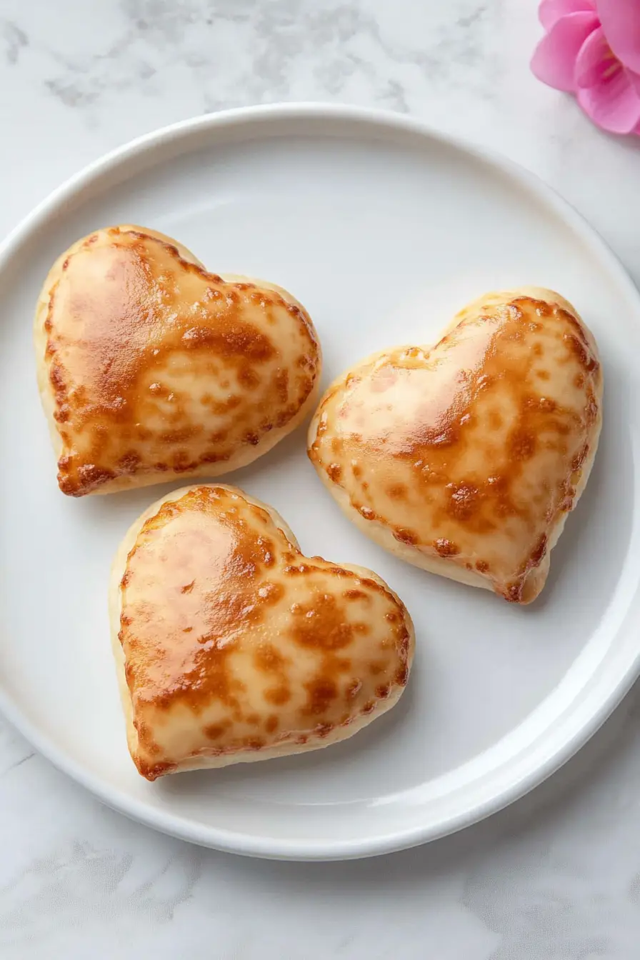 Easy Heart Shaped Pizza Pockets