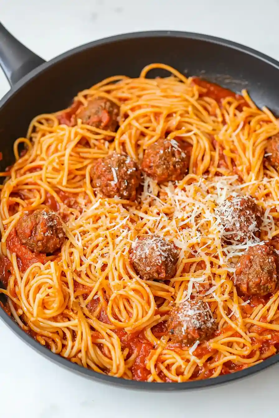Healthy Spaghetti and Meatballs for Kids