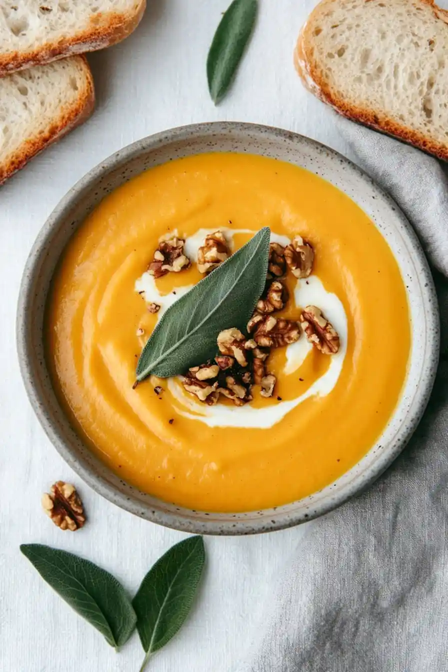 Healthy Low FODMAP Butternut Squash Soup