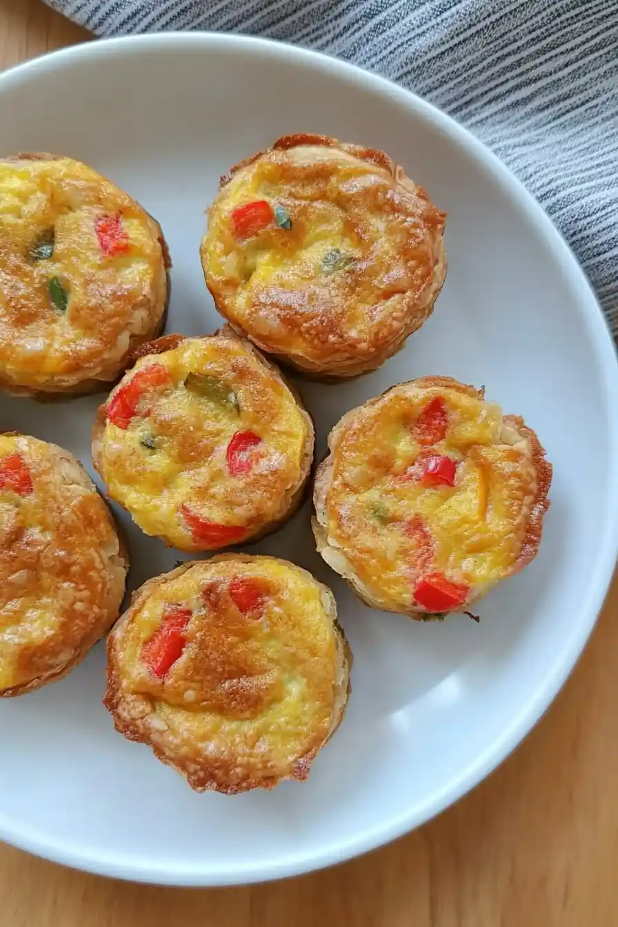 Easy Mini Crustless Quiche