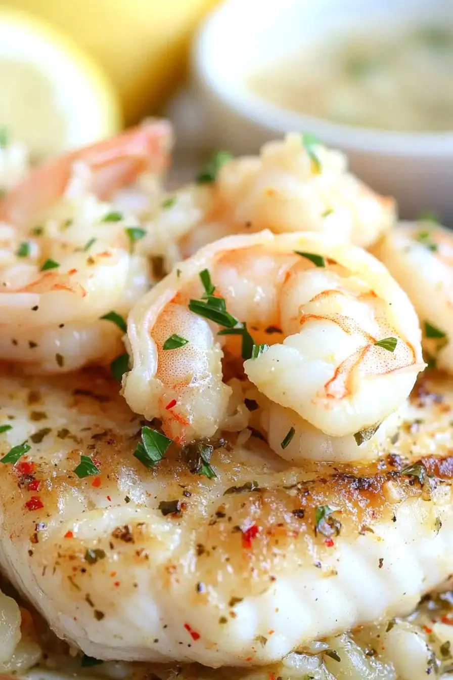 Best Orange Roughy and Shrimp Dish