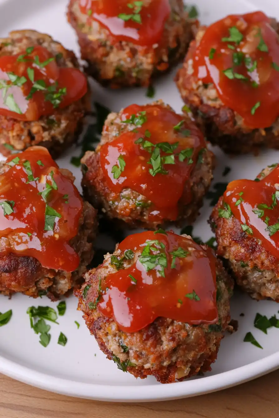 Juicy Meatloaf Bites