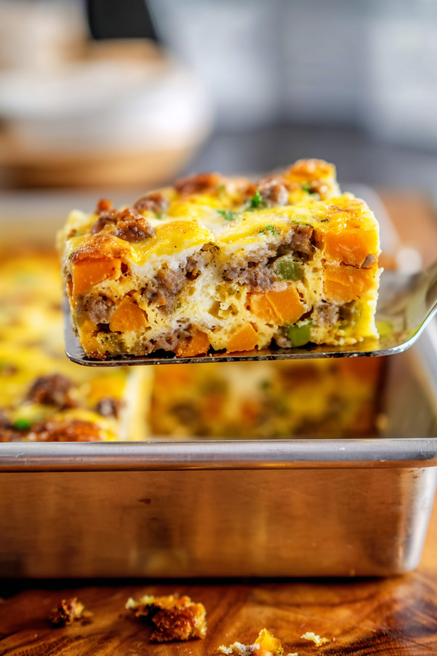 Easy Sweet Potato Egg Casserole