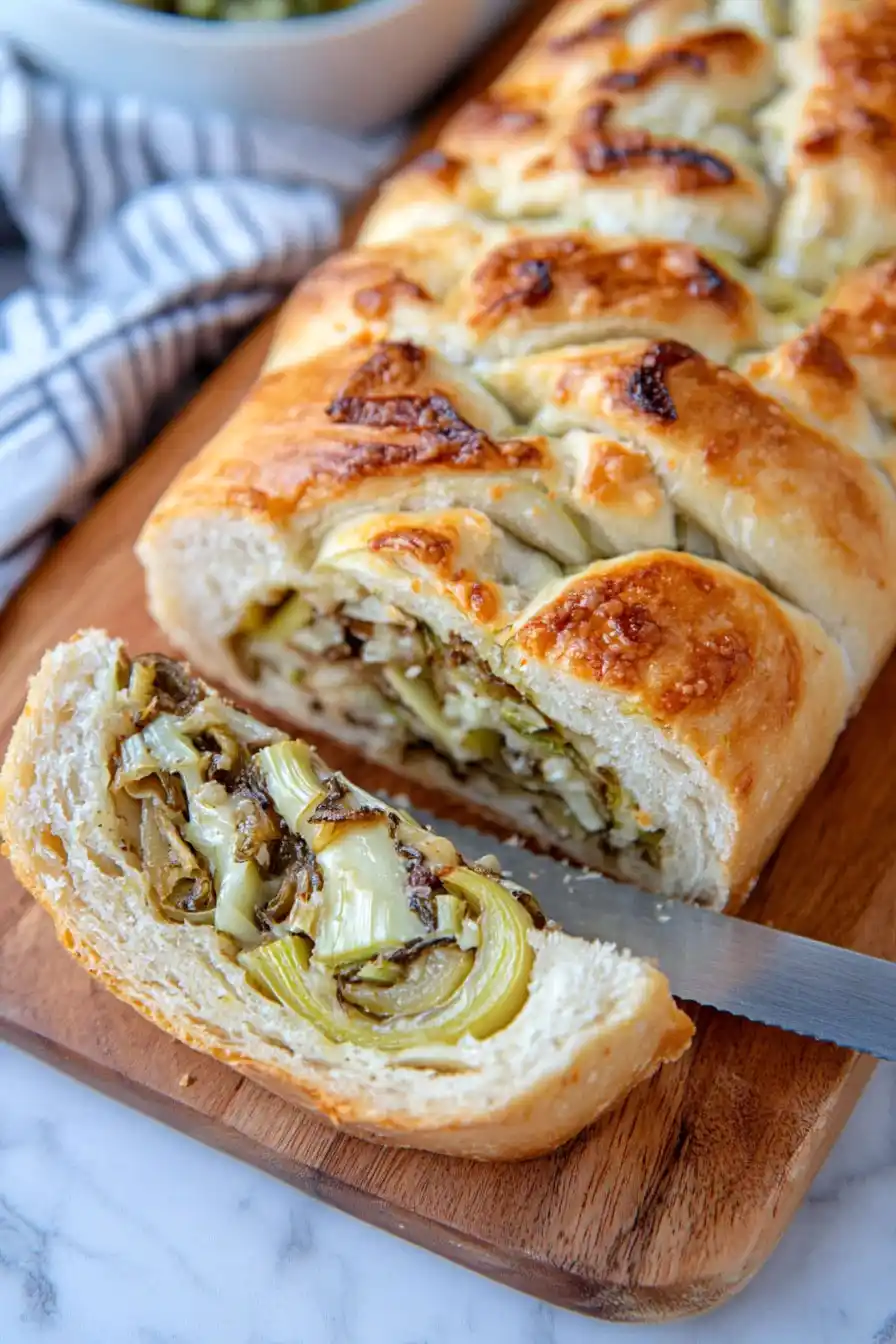 Delicious Leek Bread