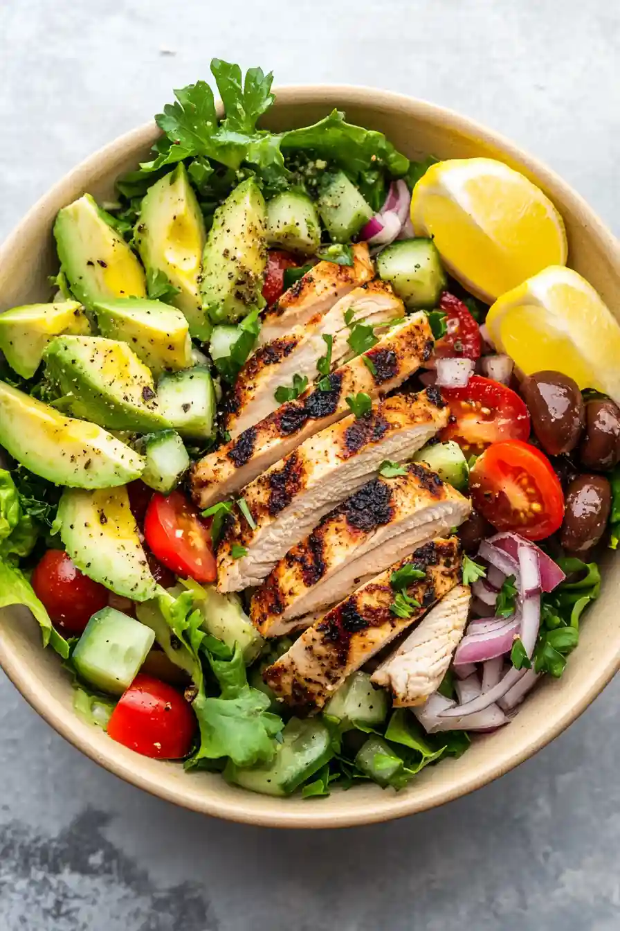 Flavorful Mediterranean Chicken Salad