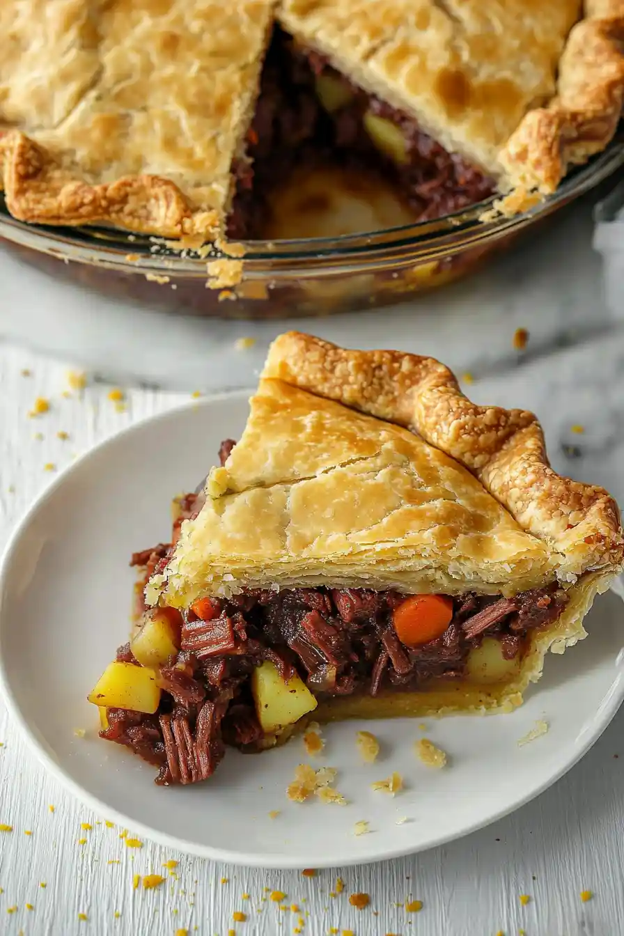 Healthy Corned Beef Pie