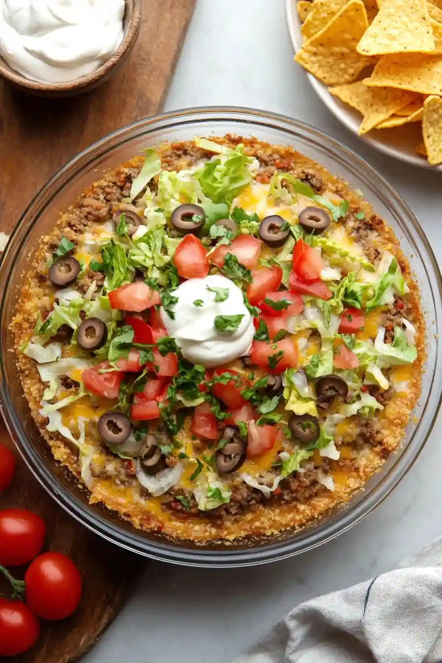 Delicious Bisquick Impossible Taco Pie