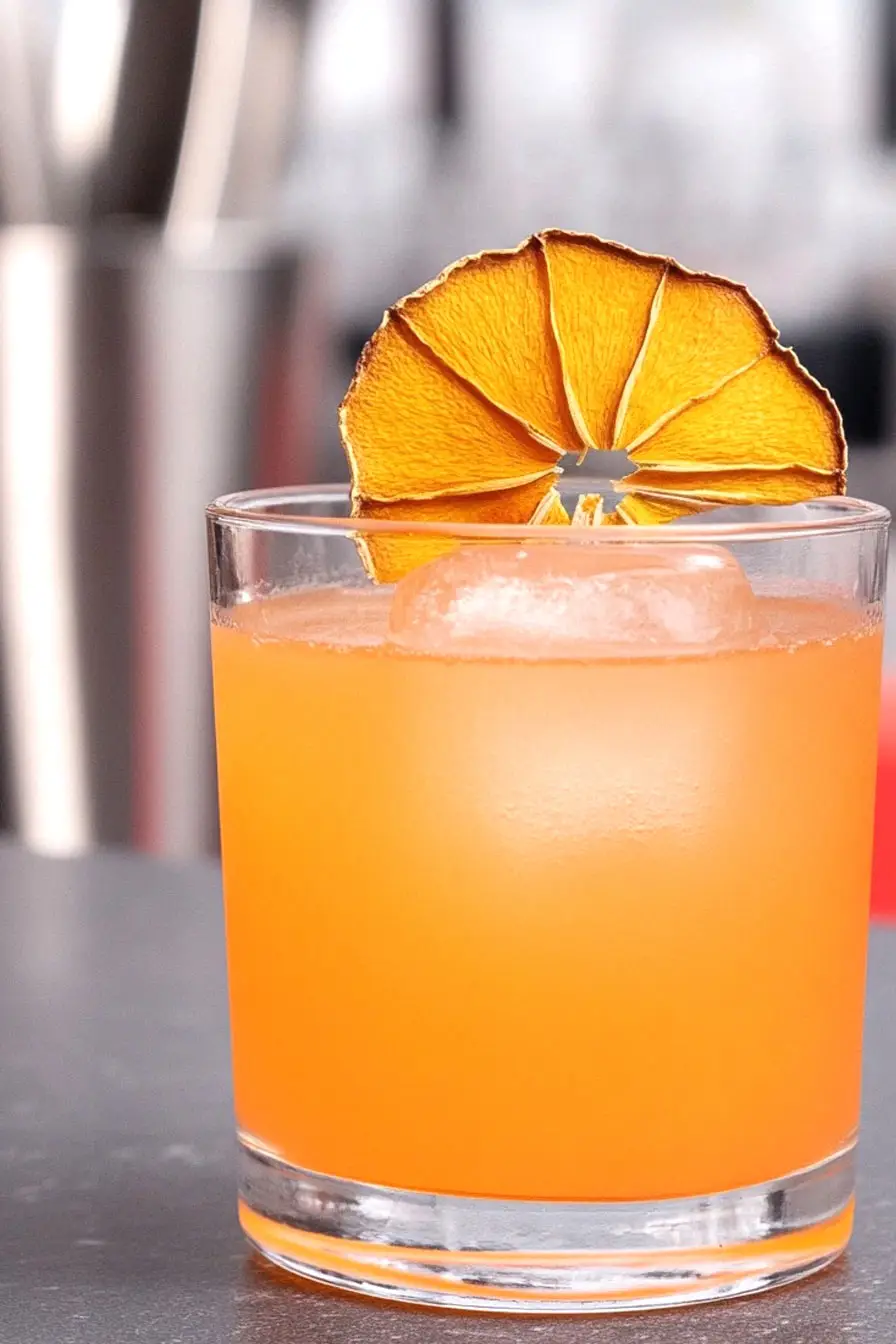 Unique Persimmon Cocktail