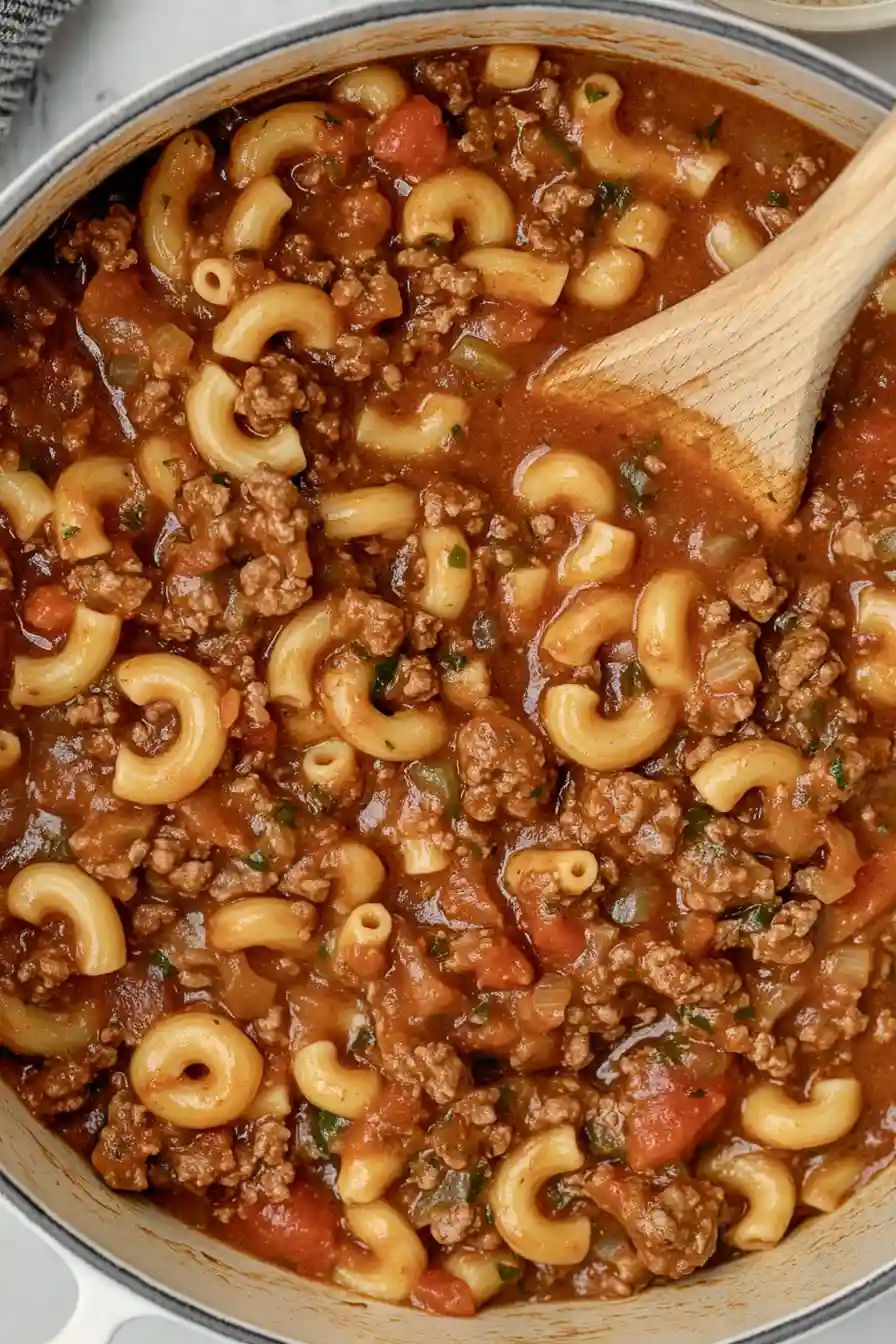Flavorful Ground Venison Goulash