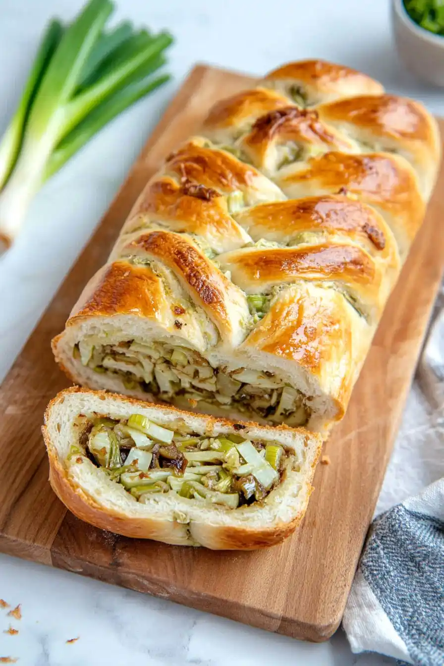 Delicious Leek Bread