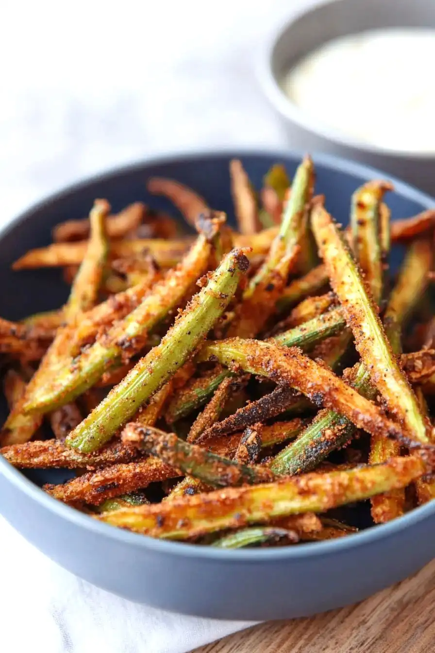Seasoned Okra Fries