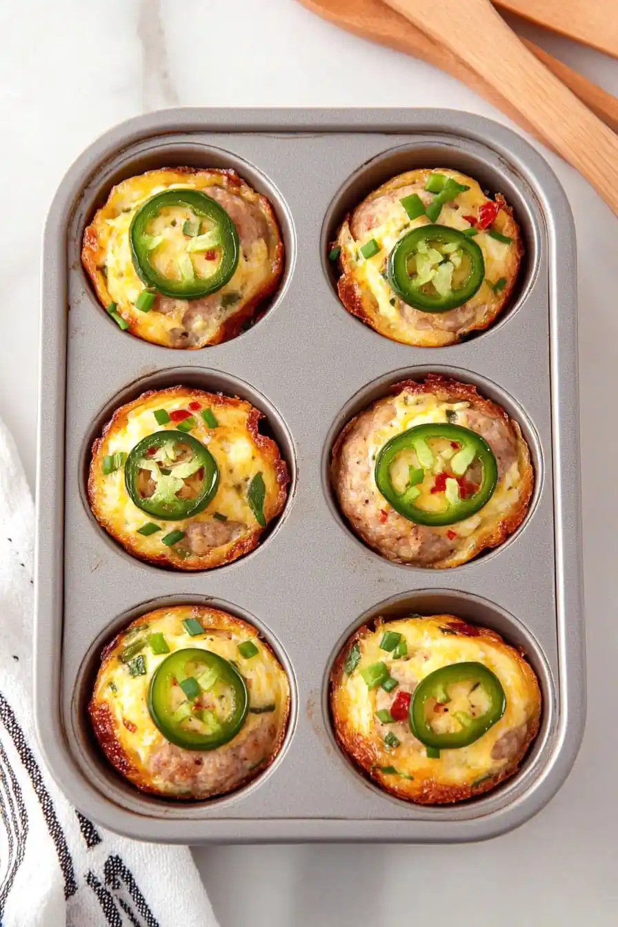 Healthy Chicken Sausage Egg Bites