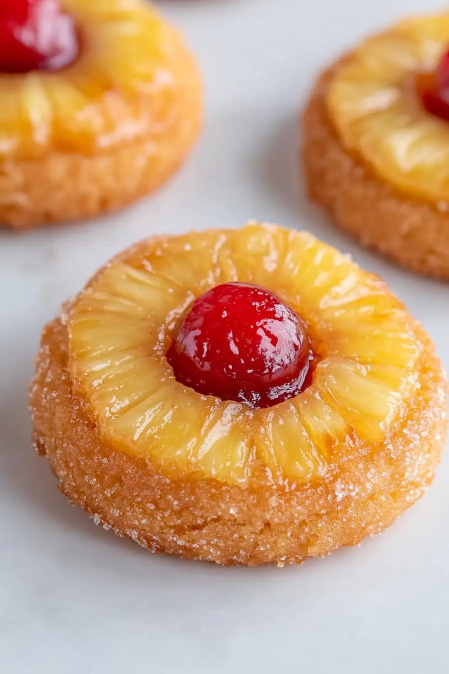 Creative Easter Pineapple Upside Down Sugar Cookies