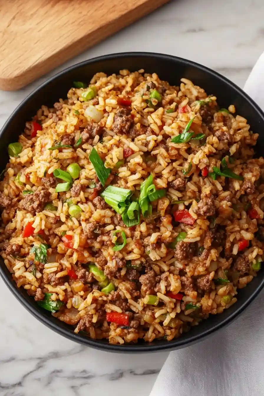 Tasty Ground Venison Dirty Rice Recipe