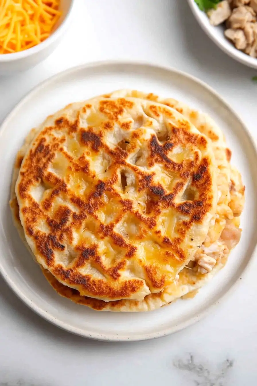 Best Chicken Quesadilla Chaffle