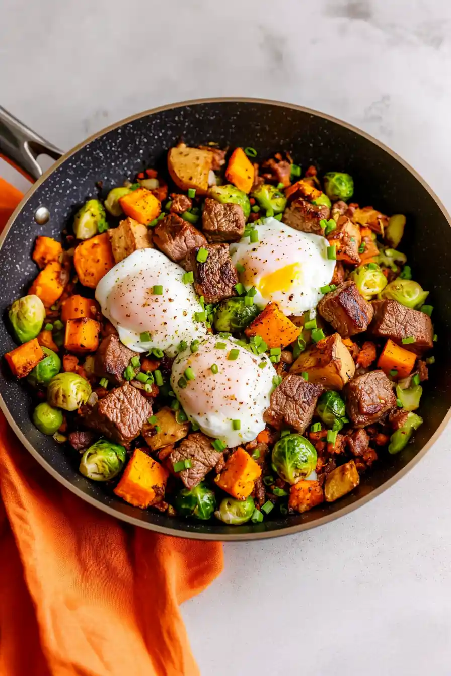 Tasty Leftover Steak Breakfast Hash