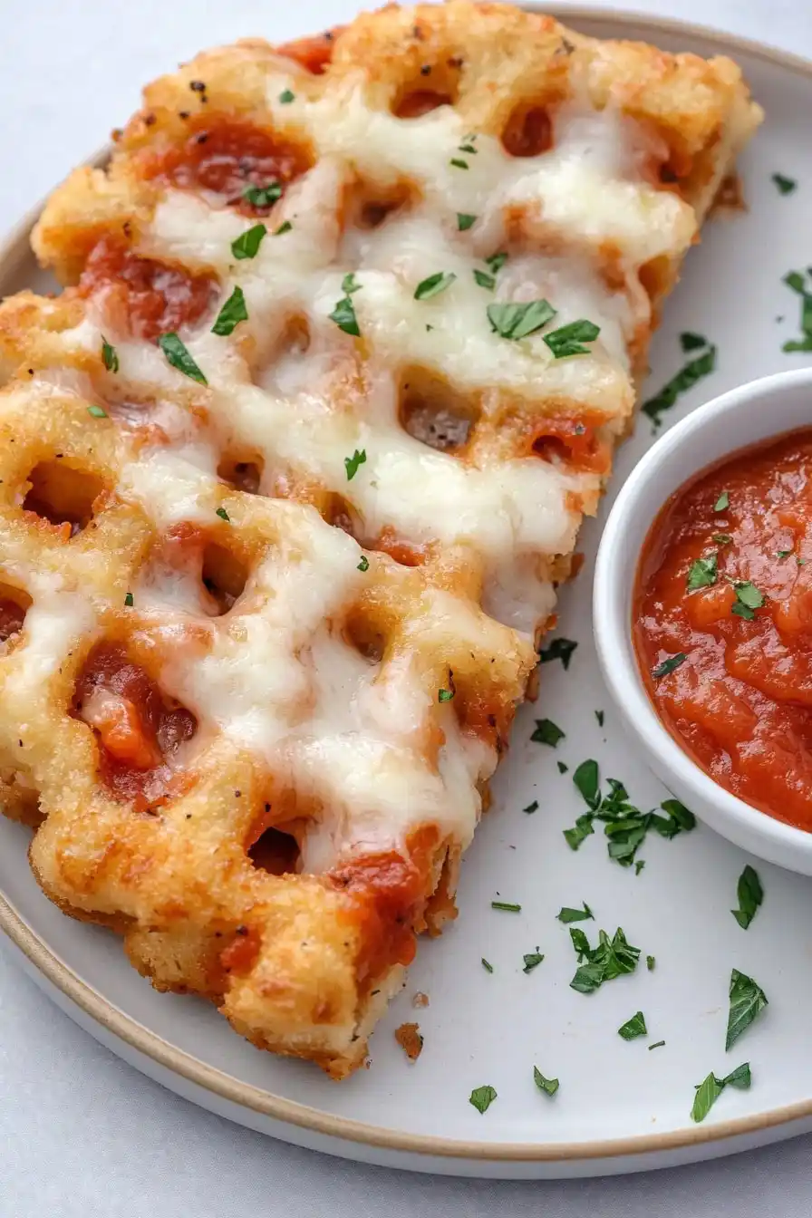 Low Carb Garlic Bread Chaffle