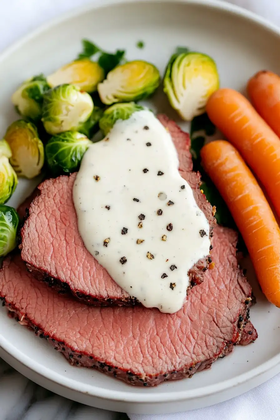 Hearty Corned Beef with White Sauce Recipe
