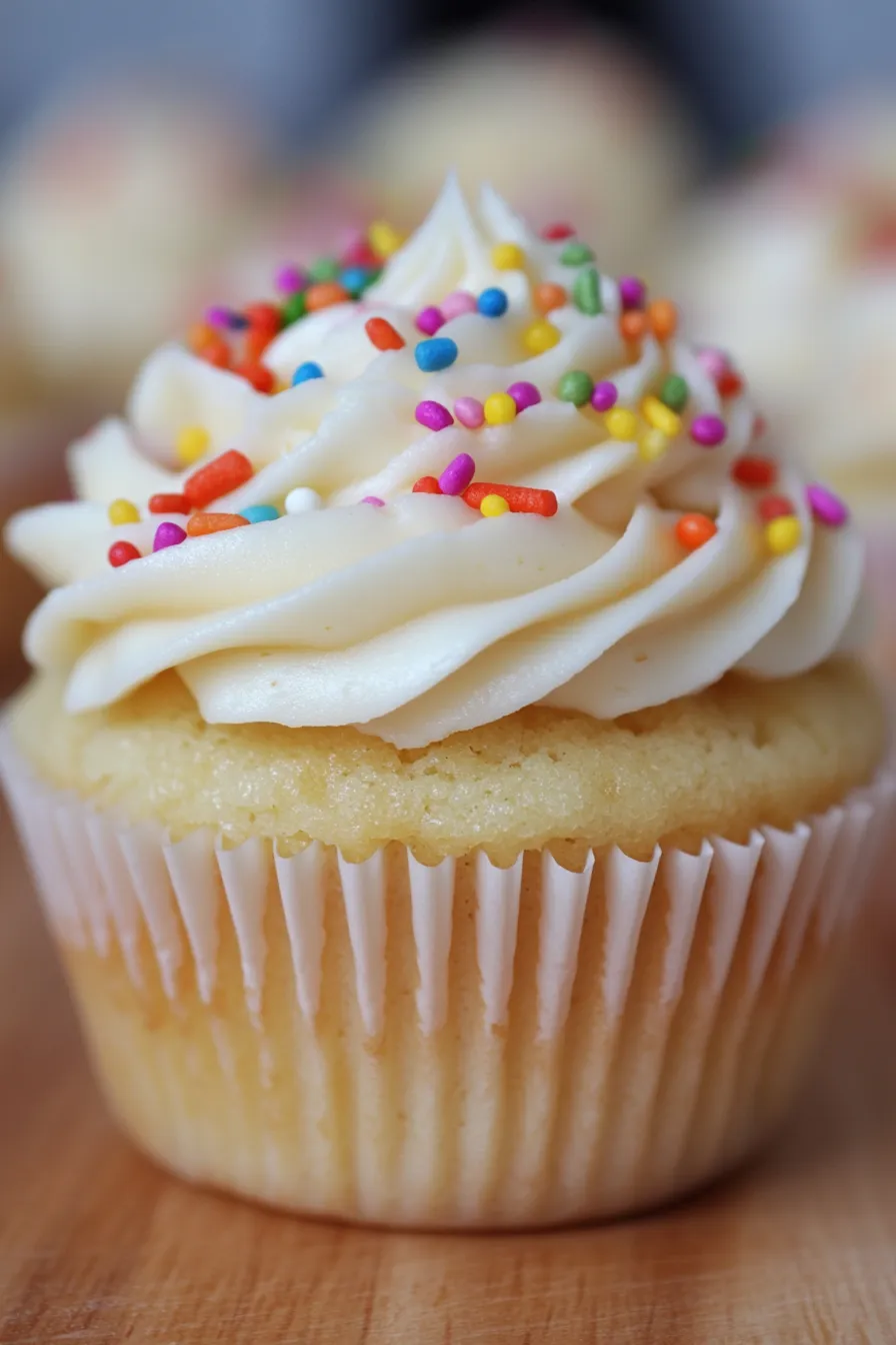 Sourdough Discard Vanilla Cupcakes Made Easy