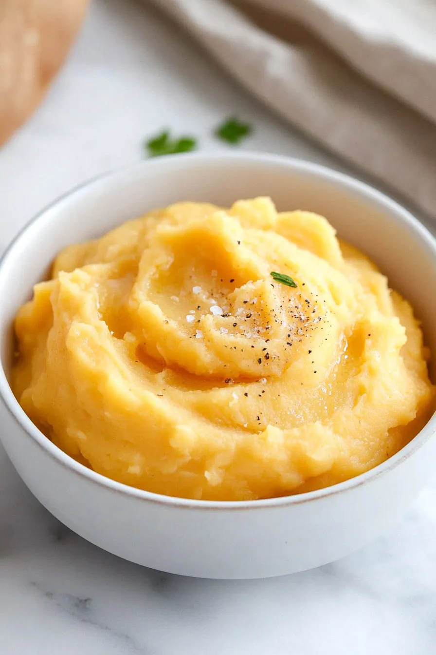 Velvety Delicata Squash Puree