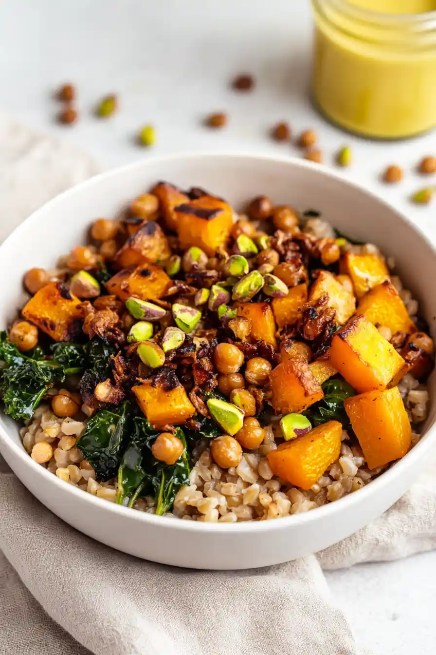 Quick Farro Grain Bowl