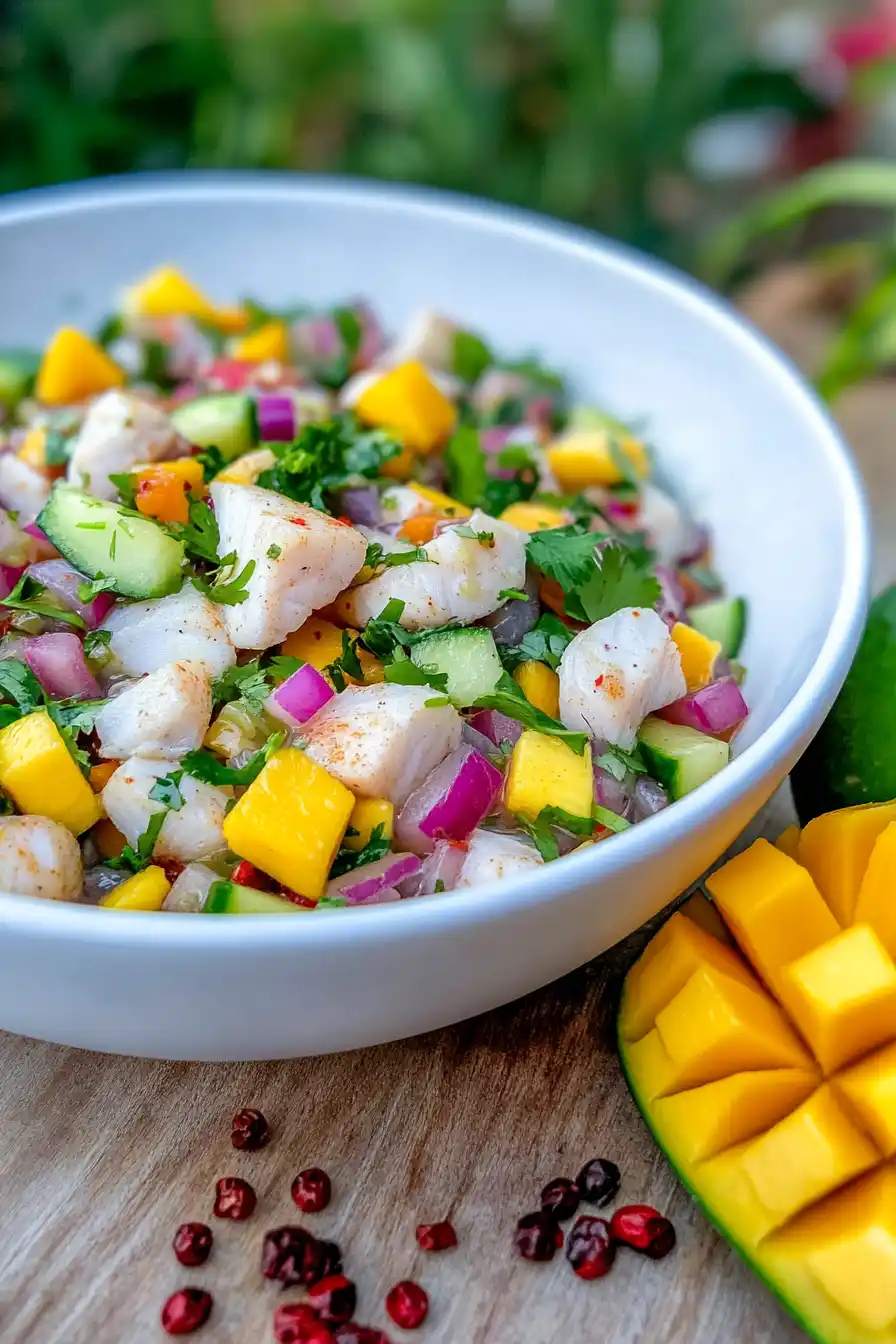 Juicy Mahi Mahi Ceviche