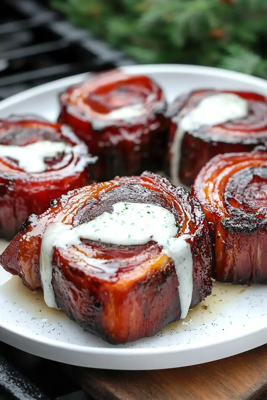 Easy Pork Belly Cinnamon Rolls