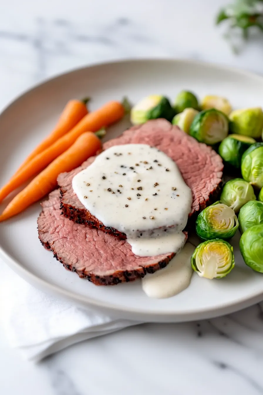 Hearty Corned Beef with White Sauce Recipe