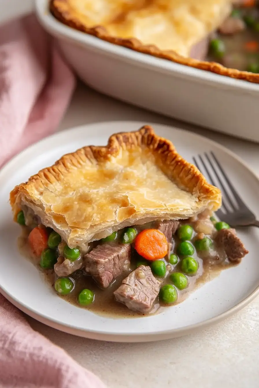 Tasty Leftover Steak Pot Pie
