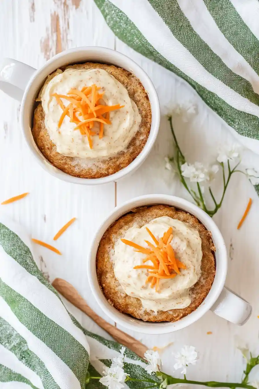Easy Carrot Mug Cake Recipe