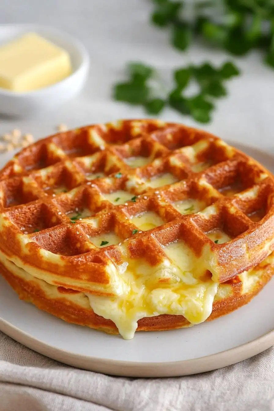 Delicious Burger Bun Chaffle