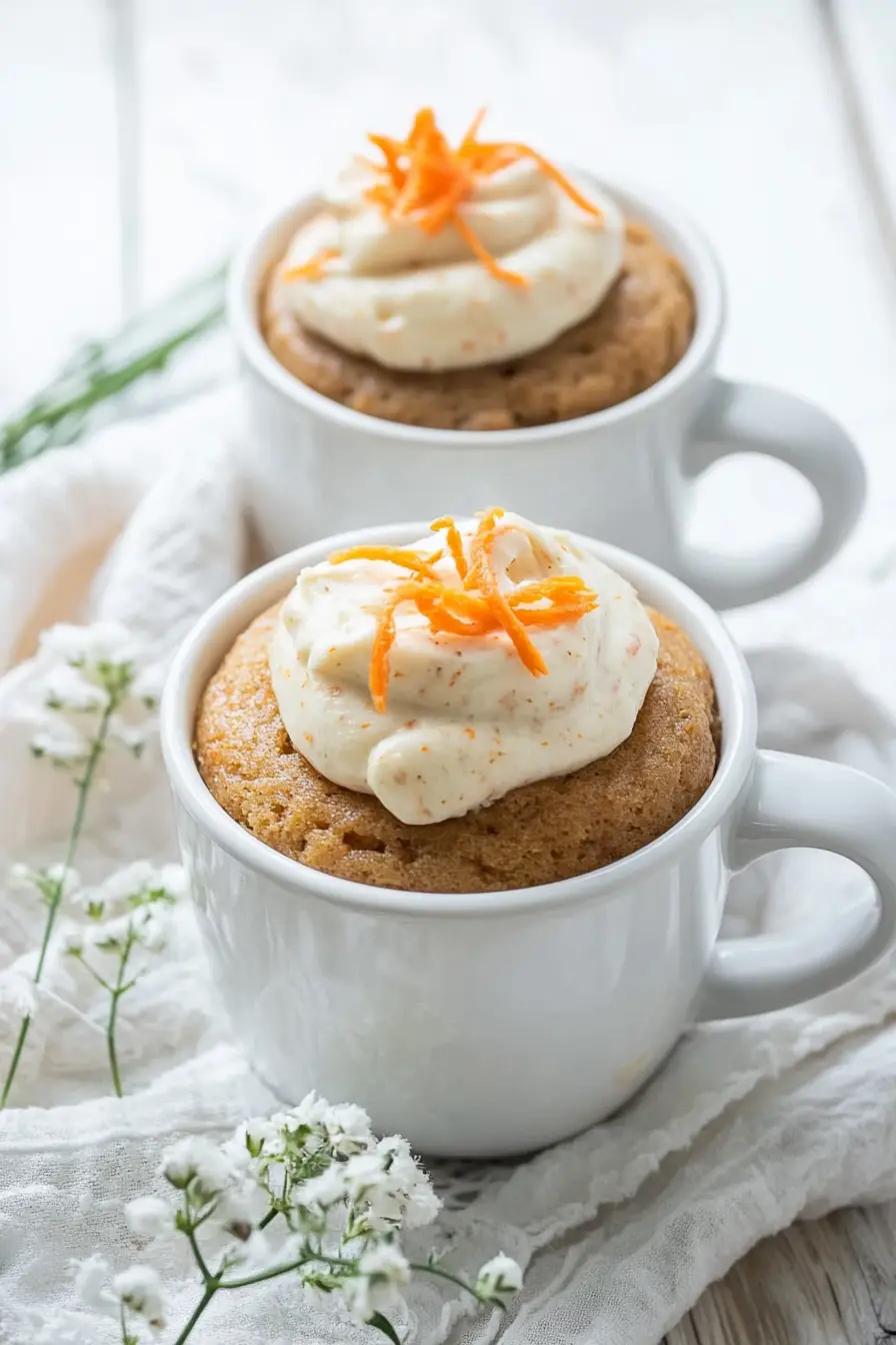 Easy Carrot Mug Cake Recipe